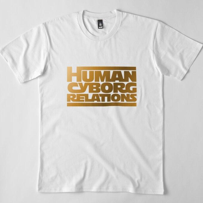 Buy Men Premium Cotton T-Shirt Human Cyborg Relations C3PO Print Tees ...