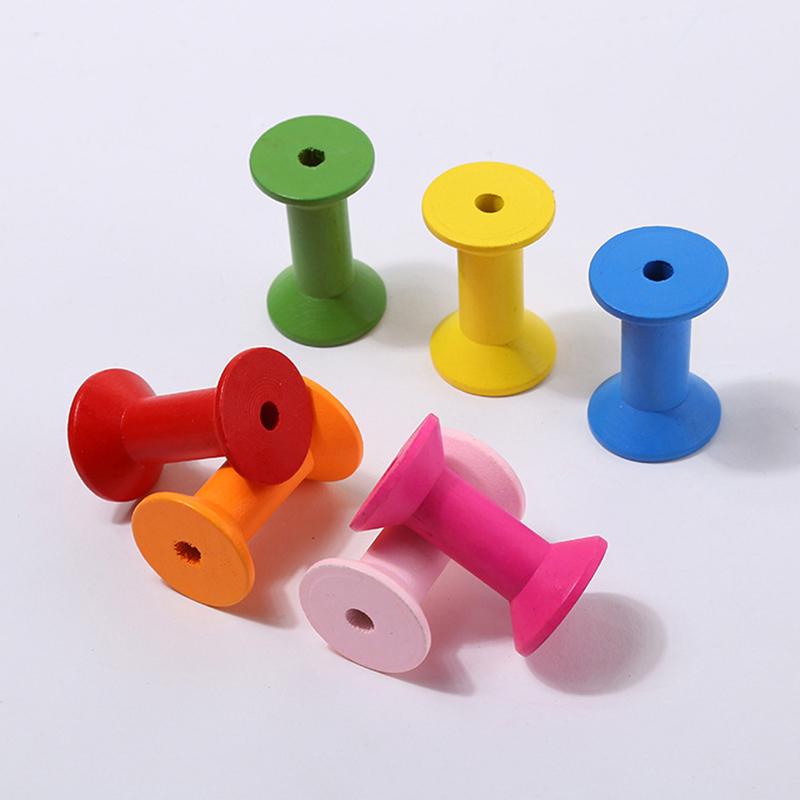 Art & Collectibles Fiber Arts Sewing SEWING THREAD SPOOLS vintage wood ...