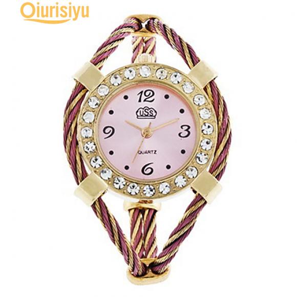 Buy Women Rhinestone Quartz Classic Wrist Watch at affordable prices ...
