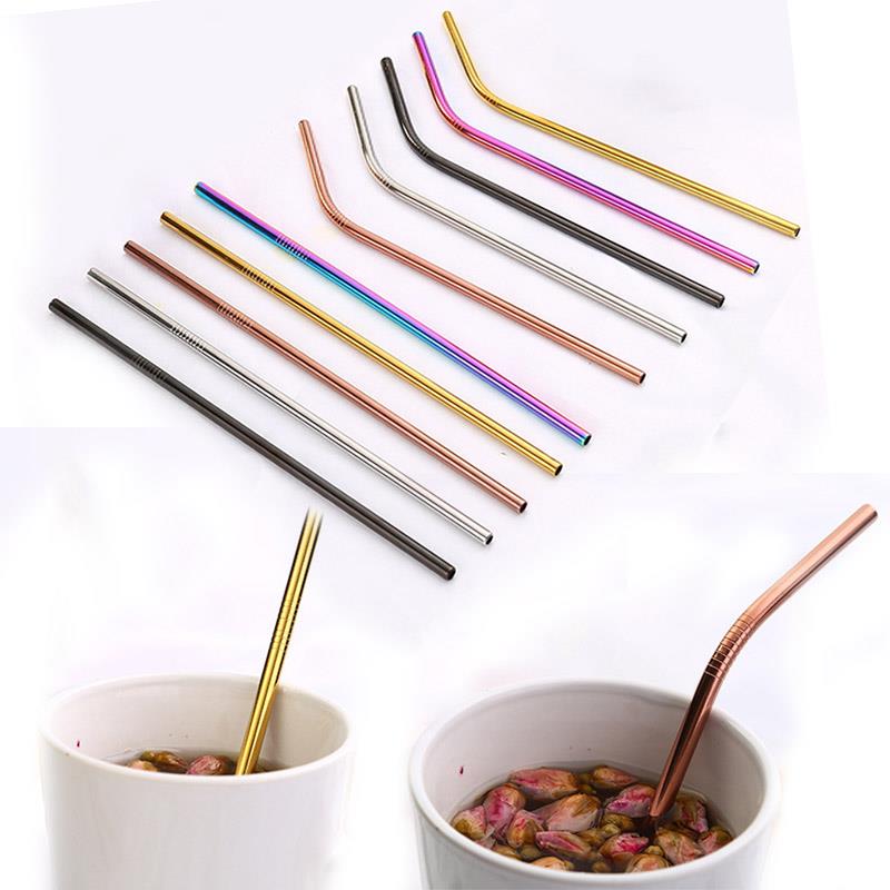 💰Köp billigt online Reusable Straight and Bent food grade Tea Drinking ...