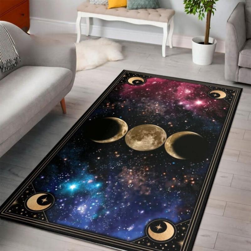 Cheap Tarot Cards Kawaii Room Decor Area Floor Rug Living Room Bedroom ...