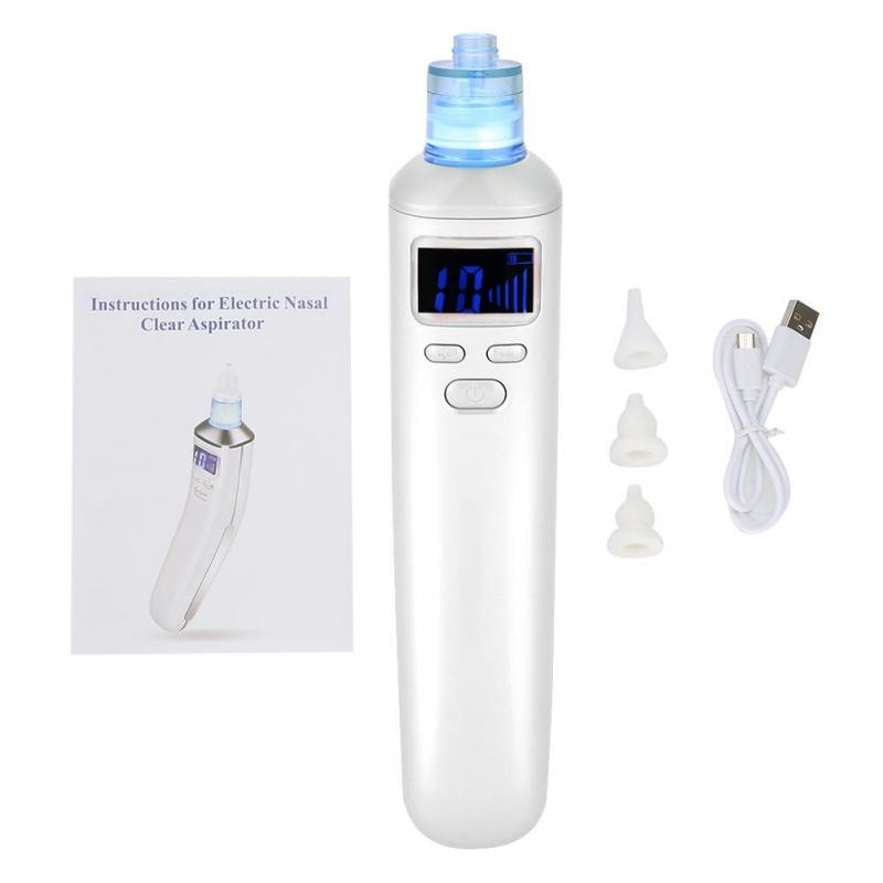 Electric USB Nasal Aspirator Portable Baby Mucus Removal Safe Hygienic ...