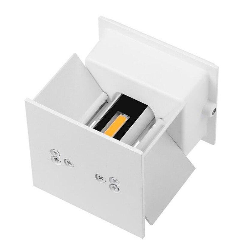 Buy Dimmable Cube LED Wall Lamp Waterproof Surface Mounted Square LED ...