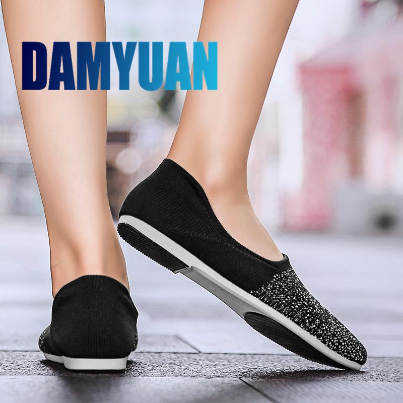 Buy DAMYUAN Women Star Shoe Fashionable Elegant Ladies Lazy Shoes Ultra ...