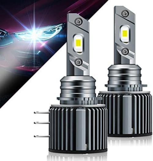 Ultra bright h15 headlights integrated decoding car headlights LED ...