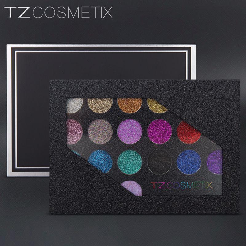 21 Colors Glitter Eyeshadow Palette Long-lasting Waterproof Eye Shadow ...