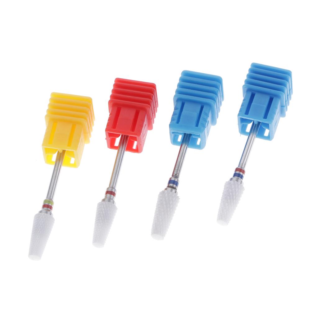 Buy Nail Polishing Cuticle Removal Drill Bit Set Manicure Art 4pcs at ...