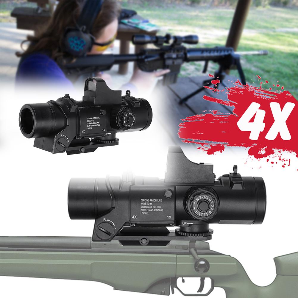 Buy 4X Magnifier Scope Red Dot Sight For Jinming Gel Ball Blaster Water ...