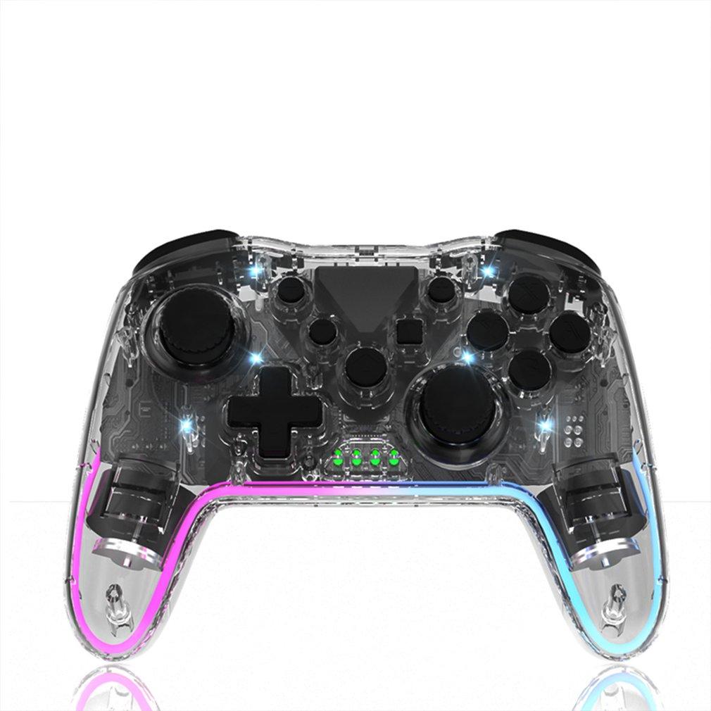 Handle For Switch For Switch Pro Transparent Light Strip Game Console ...