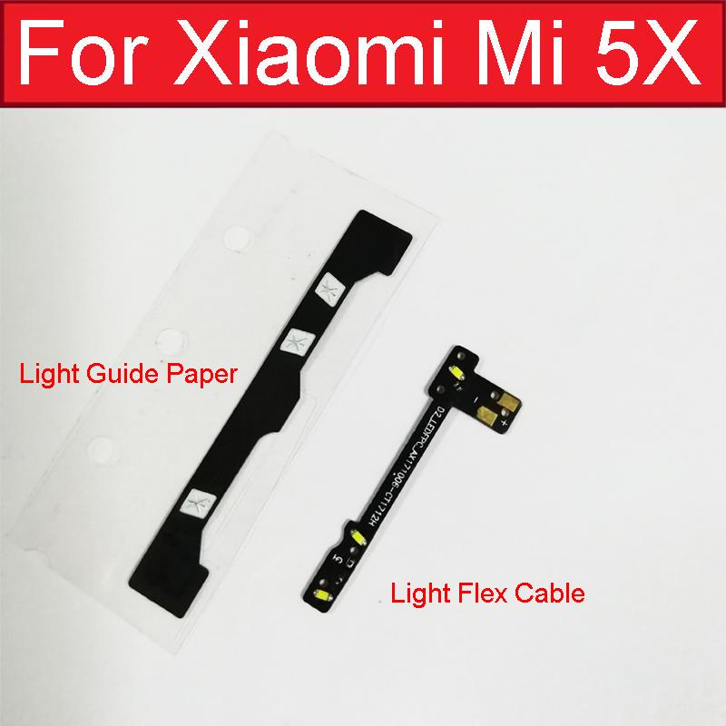 Buy Light Proximity Sensor Touch Button Flex Cable For Mi Max/5X Redmi ...