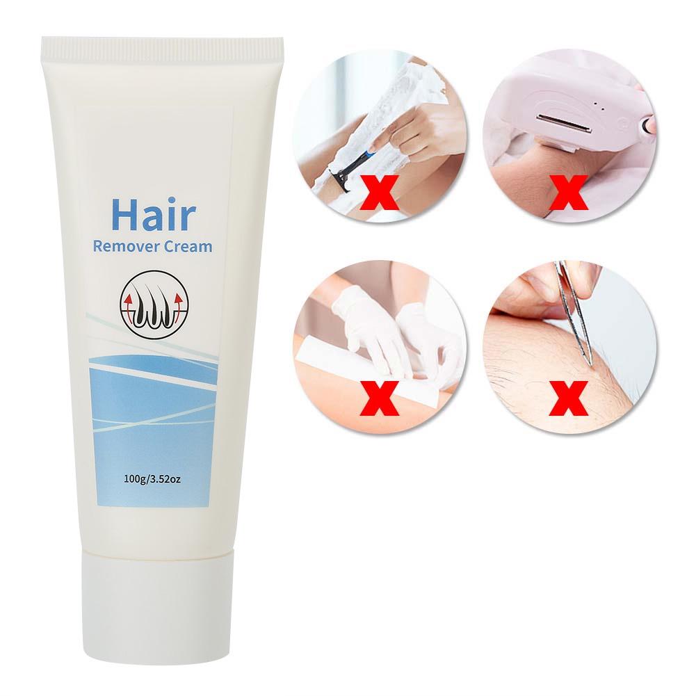 Buy Melao Depilatory Paste Hair Removal Cream Painless Armpit Leg Body ...