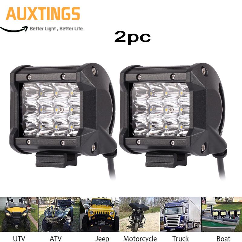 4 INCH 36W Offroad 4x4 LED Work Light Driving Work for Cars Truck Jeep ...