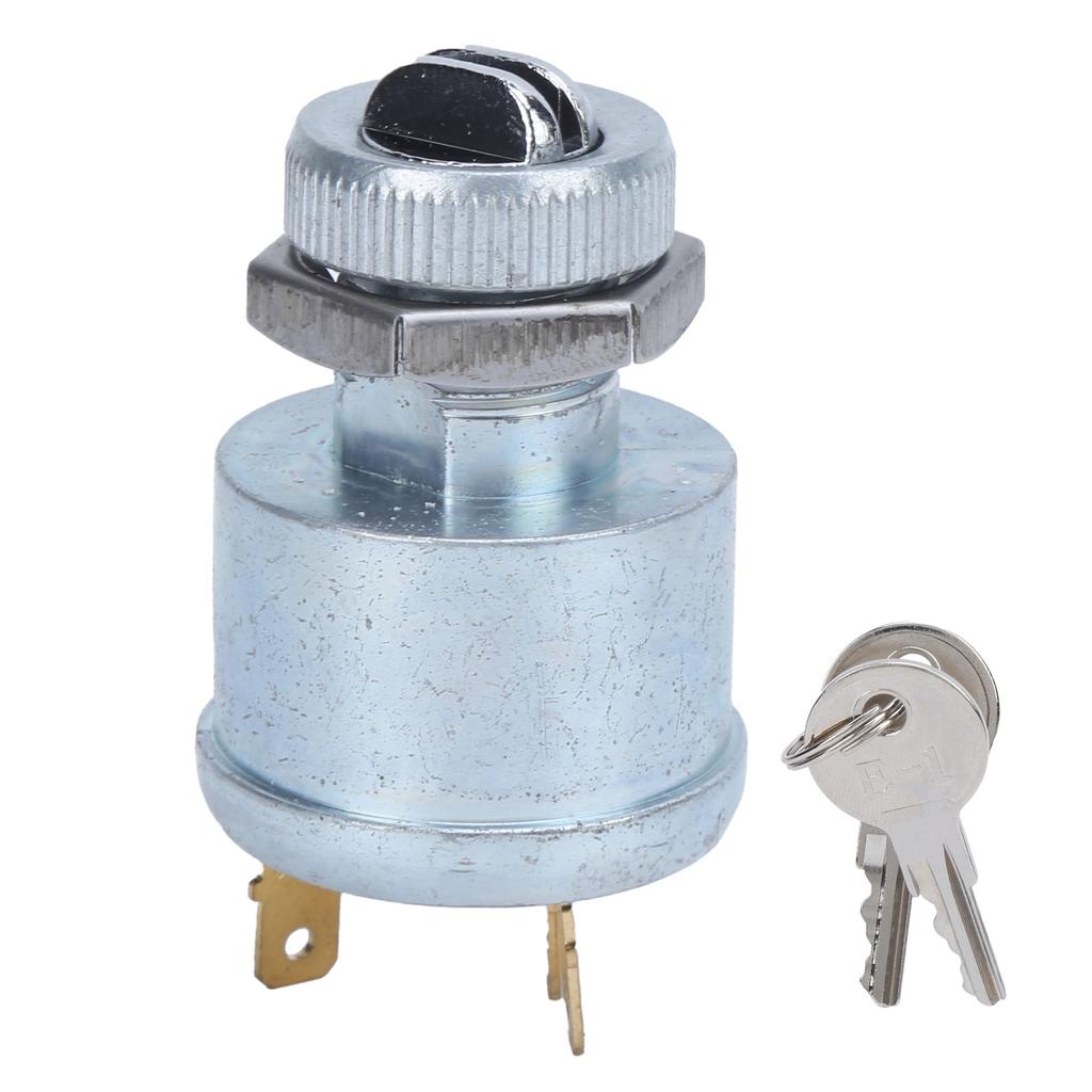 Buy Ignition Switch 3 Way 4 Terminal with 2 Keys 33639G01 Replacement ...