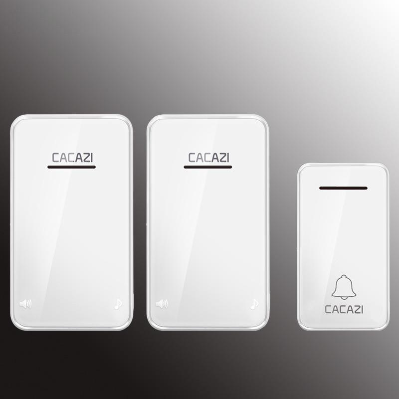 Buy Home Smart Call Bell 48 Chime Self-powered Wireless Doorbell 200M ...