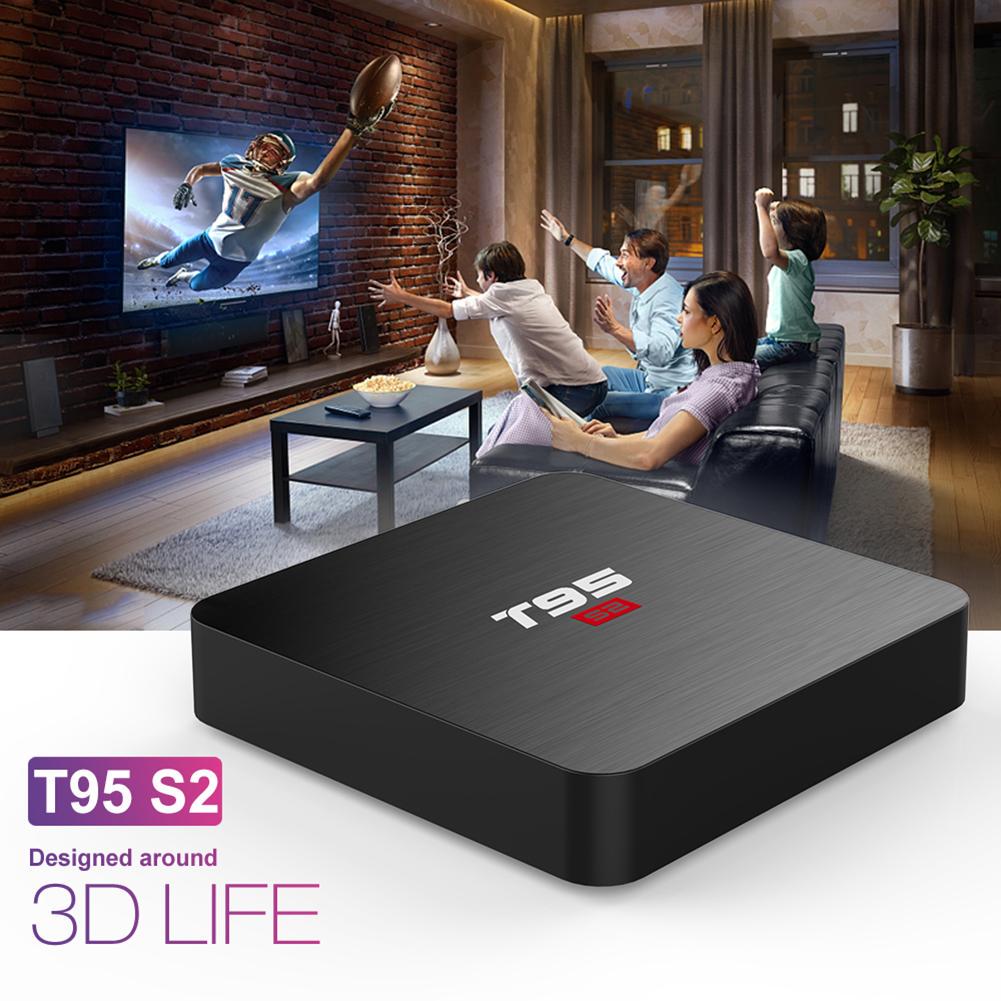 Buy T95 S2 Andorid 7.1 TV Box 1GB+8GB 2GB+16GB Amlogic S905W Quad Core ...