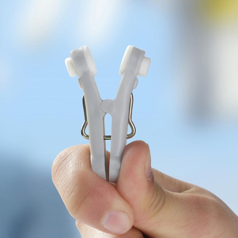 Cheap 16pcs Traceless Clamps Clothespin Laundry Organizer Bed Sheet ...