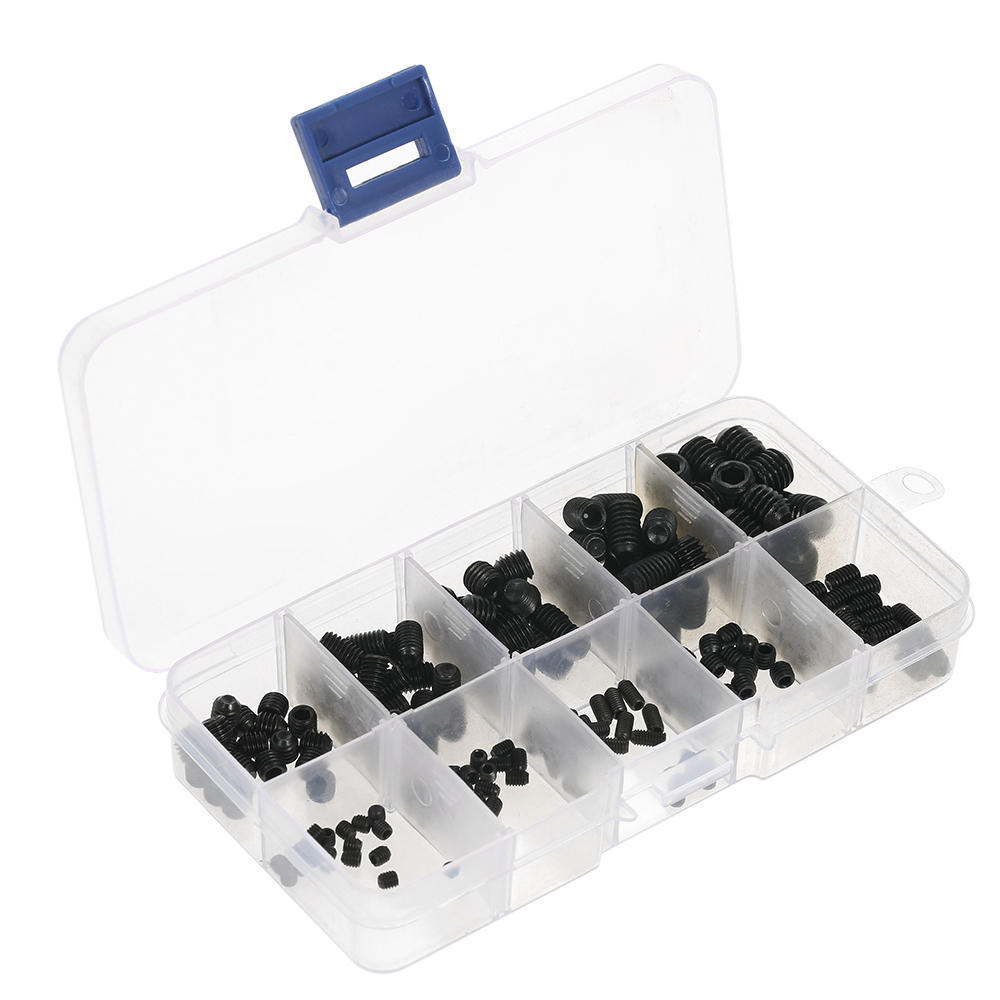 Cheap 200pcs Black Allen Head Socket Internal Hex Set Grub Screw ...
