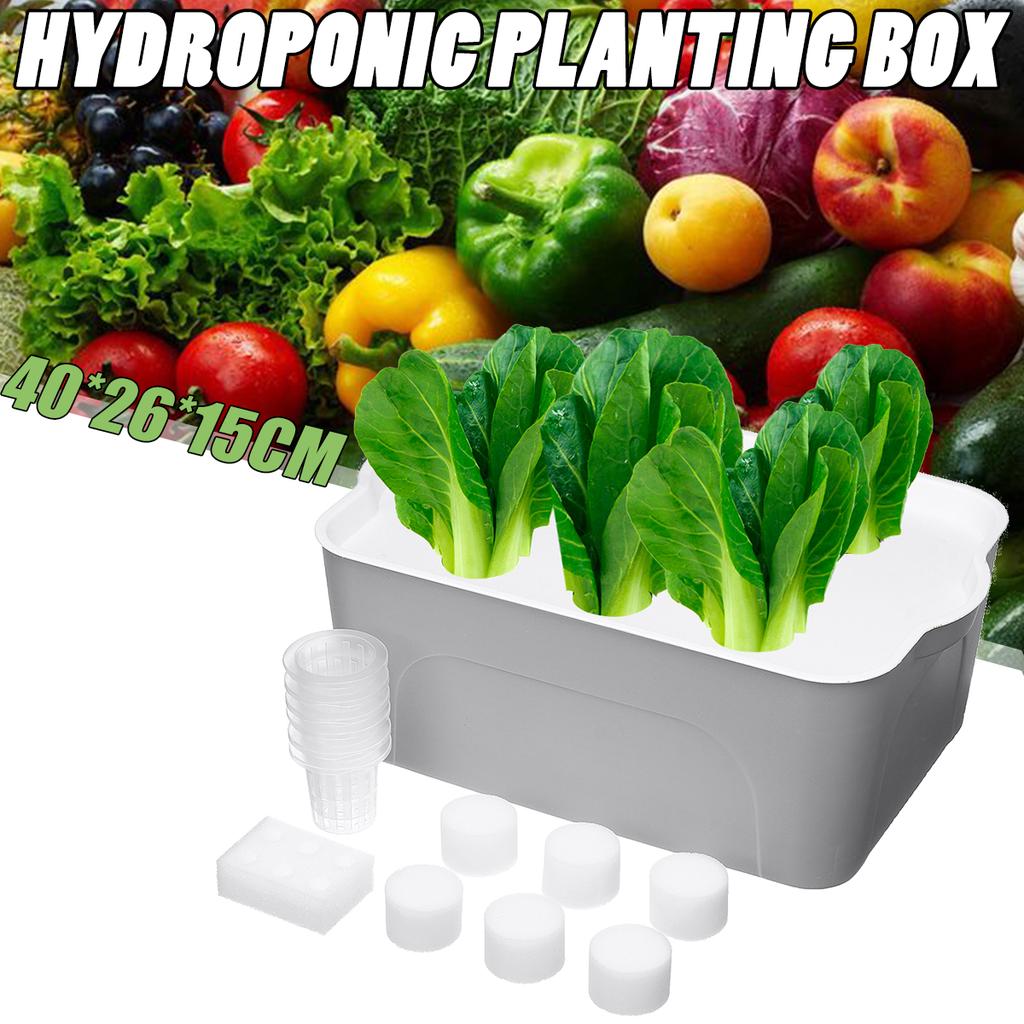 Buy Garden Plant Site Hydroponic Garden Pots Planters System Indoor ...