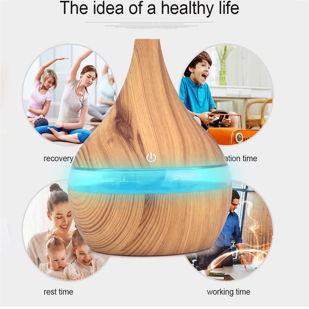 Buy Air Aroma Essential Oil Diffuser LED Ultrasonic Aroma Aromatherapy ...