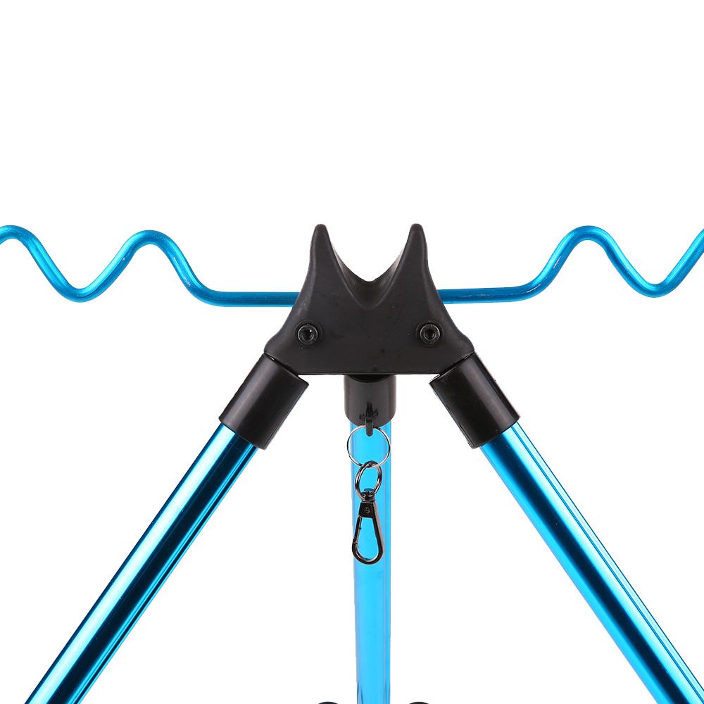 Buy Portable Telescopic Adjustable Fishing Rods Tripod Stand Outdoor ...