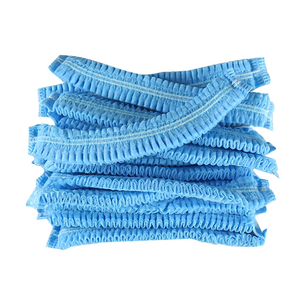 Buy Disposable Non-woven Dust-proof Strip Cap Elastic 100 Protection ...