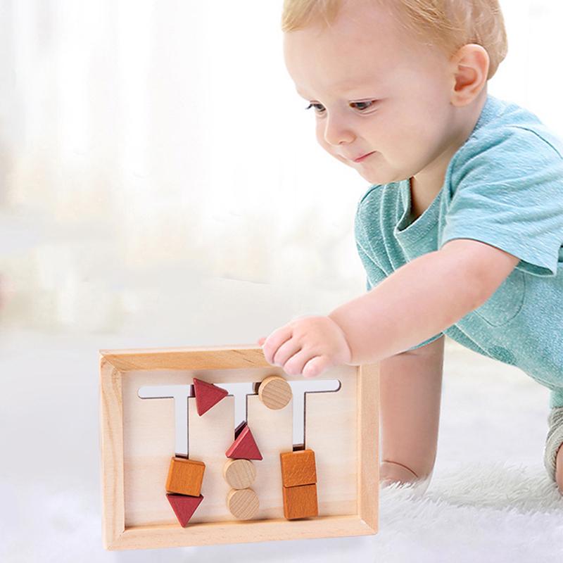 Baby Toy Wooden Toy Teaching Sorting Array Game Early Childhood ...