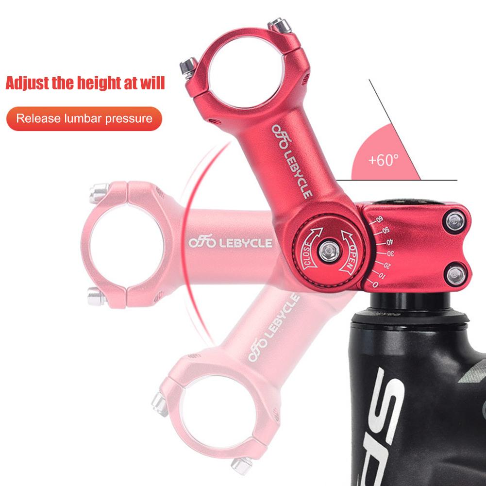 Buy LEBYCLE Adjustable Mountain Bike Handlebar Stem Cycling Bicycle ...