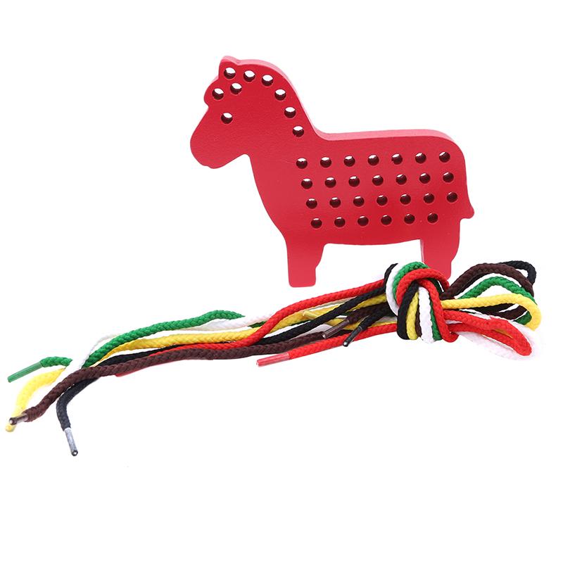 Buy Children's's Early Education Animal Threading and Stringing Toys ...
