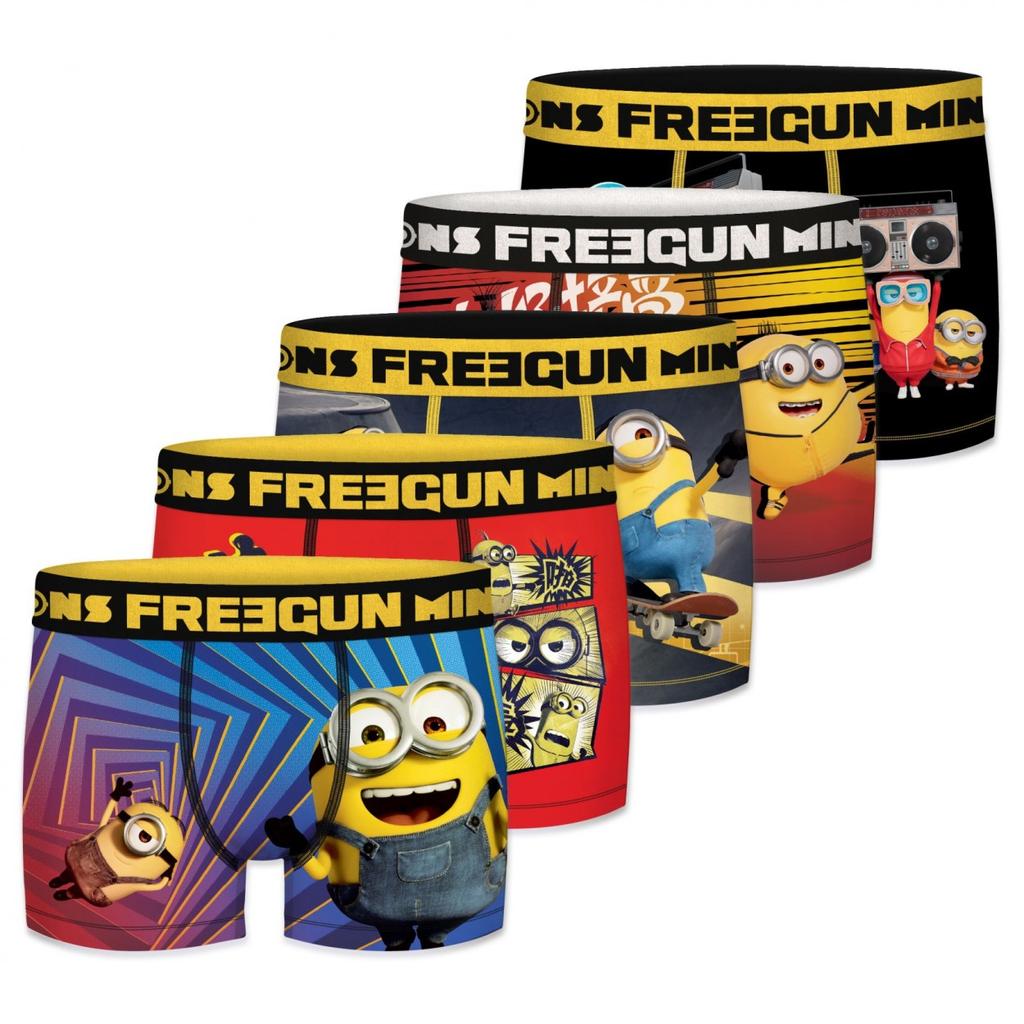 Buy Pack of 5 men's Despicable Me Minions Boxers at affordable prices ...