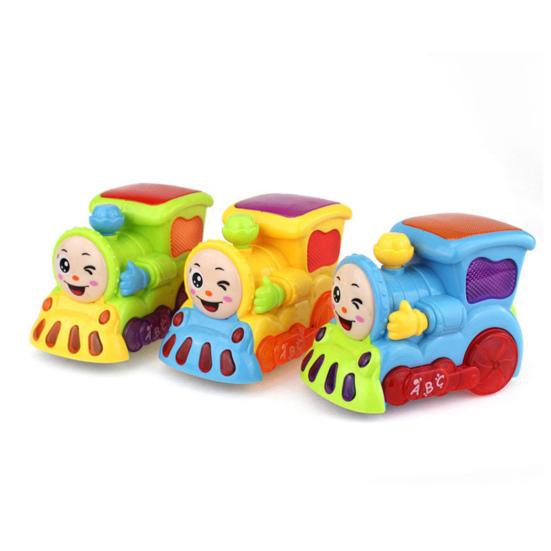 Universal Wheels Musical Train Toy Simulation Train Model Plastic ...