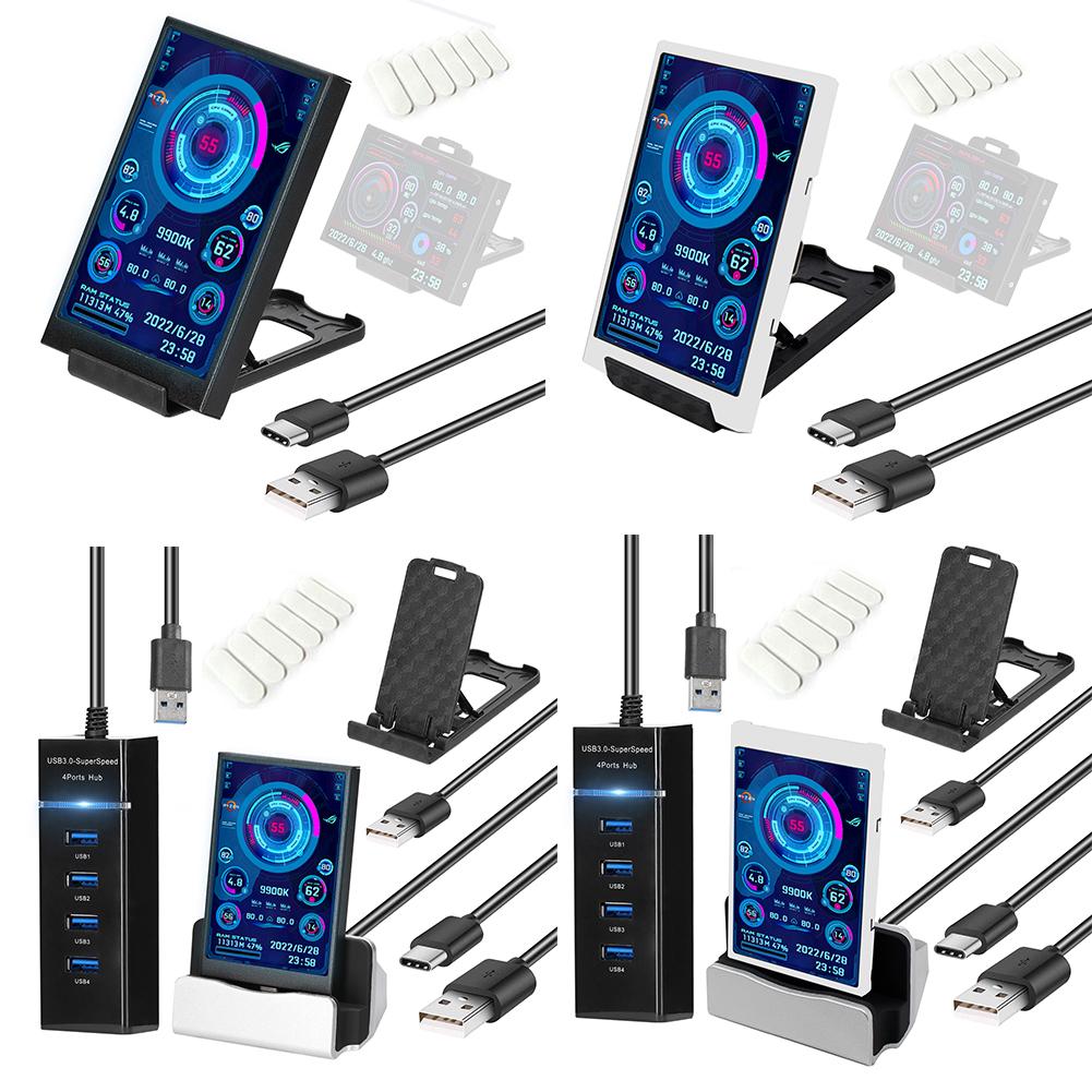 Cheap 3.5 Inch Dual USB IPS TYPE-C Secondary Screen LCD Display Monitor ...