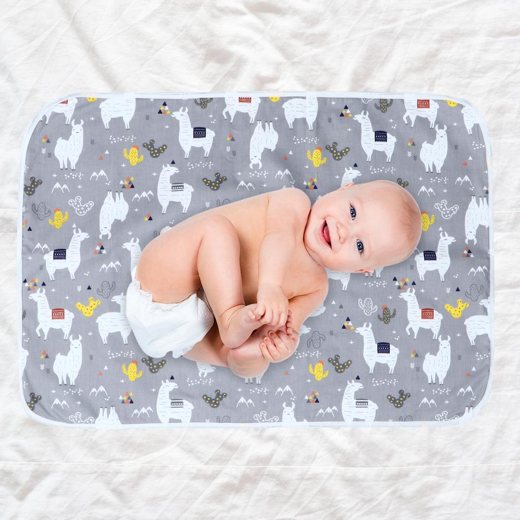 Buy 3pcs Baby Urinal Pad Washable Bed Pad Cotton Infant Piss Mat Diaper ...