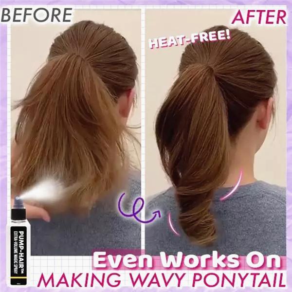 Buy Pump-Hair Extra Volume Magic Spray Hair Voluming Spray Fluffy Hair ...