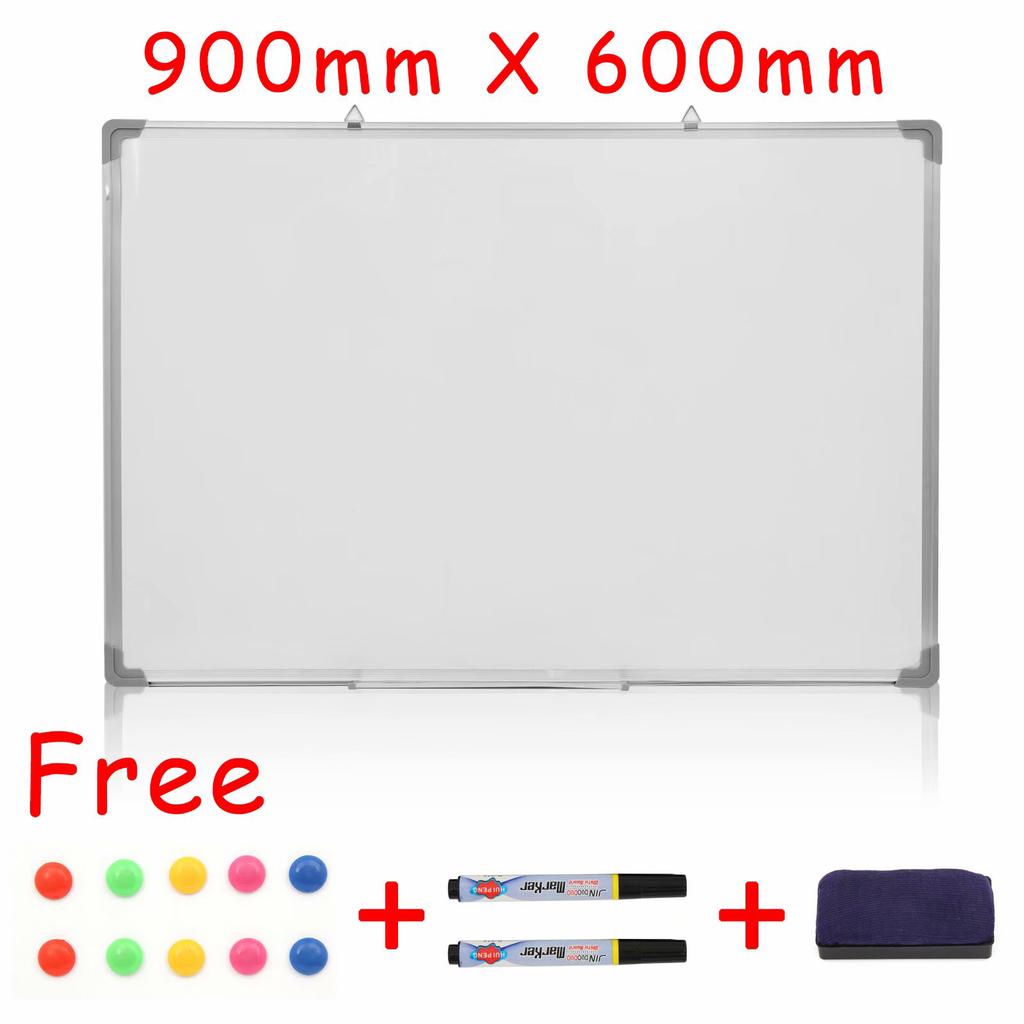 Buy Large Magnetic Whiteboard Dry Wipe Drawing Board Eraser Office ...