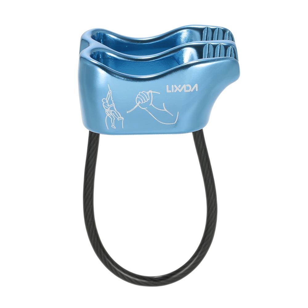 Buy Lixada Double Slot ATC Belay Rappel Device Outdoor Rock Climbing ...
