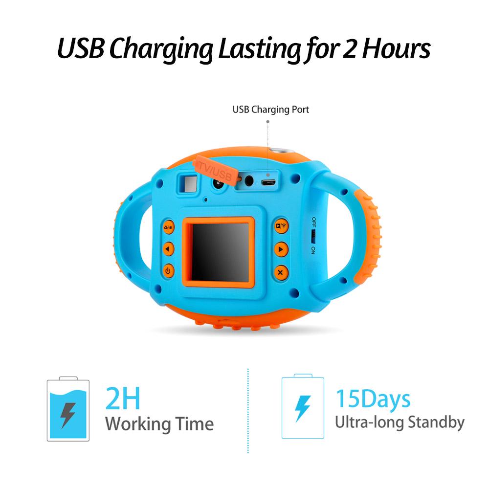 Buy WiFi Kids Children Creative Camera 5MP 1080P HD Shockproof Digital ...