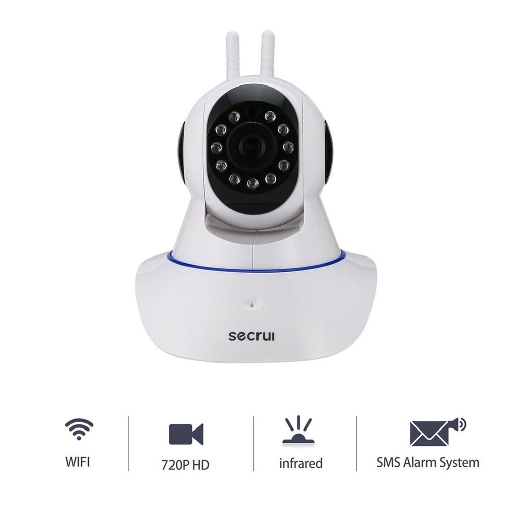 Satın alın N62 Wireless IP Network Camera 720P HD WiFi Webcam Home Security Camera HomeDecor | Joom