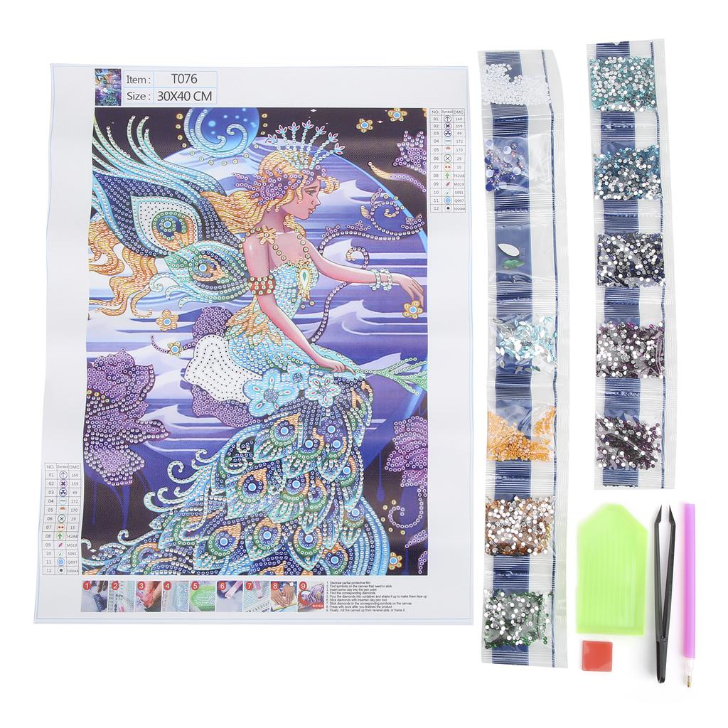 Buy Rhinestone Painting Kit DIY Interesting Beautiful Appearance Look ...