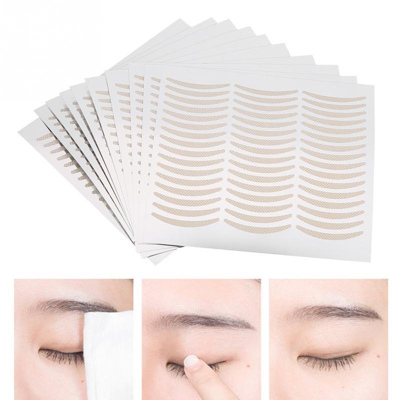 Buy Net Type Eyes Stickers Thin Length Double Eyelid Tape Eye Cosmetic ...
