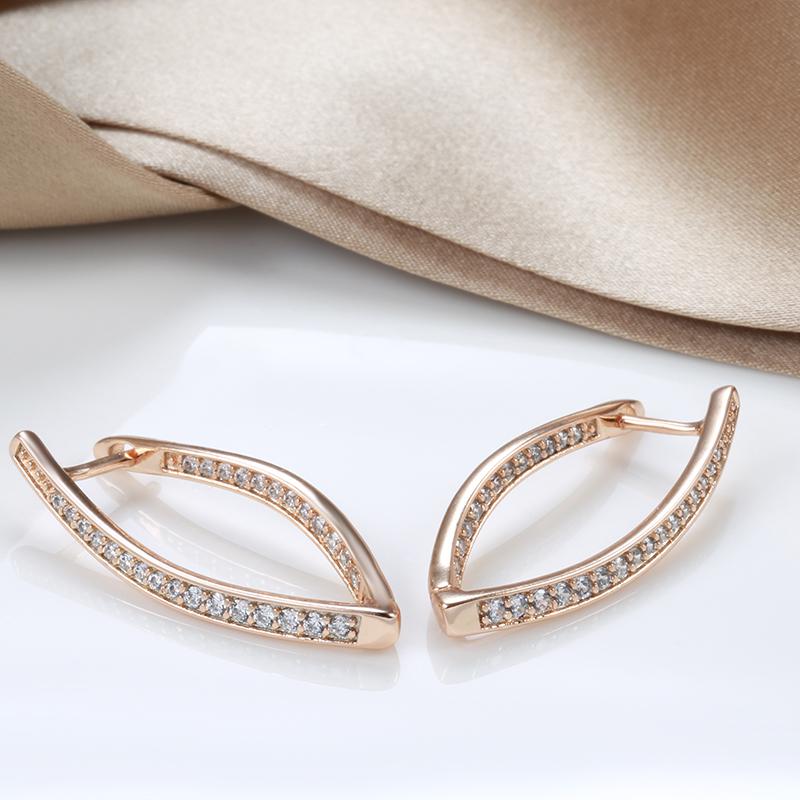 Satın Alın Full Paved Shiny Zircon Long Pendant Women Earrings Luxury