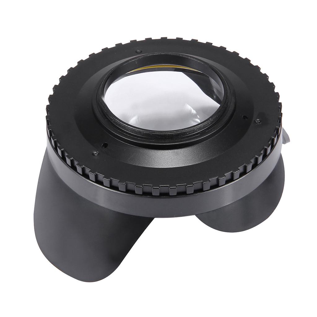 Optical Shade Wide Angle Dome Port Lens For 67mm Adapter Round 60m ...