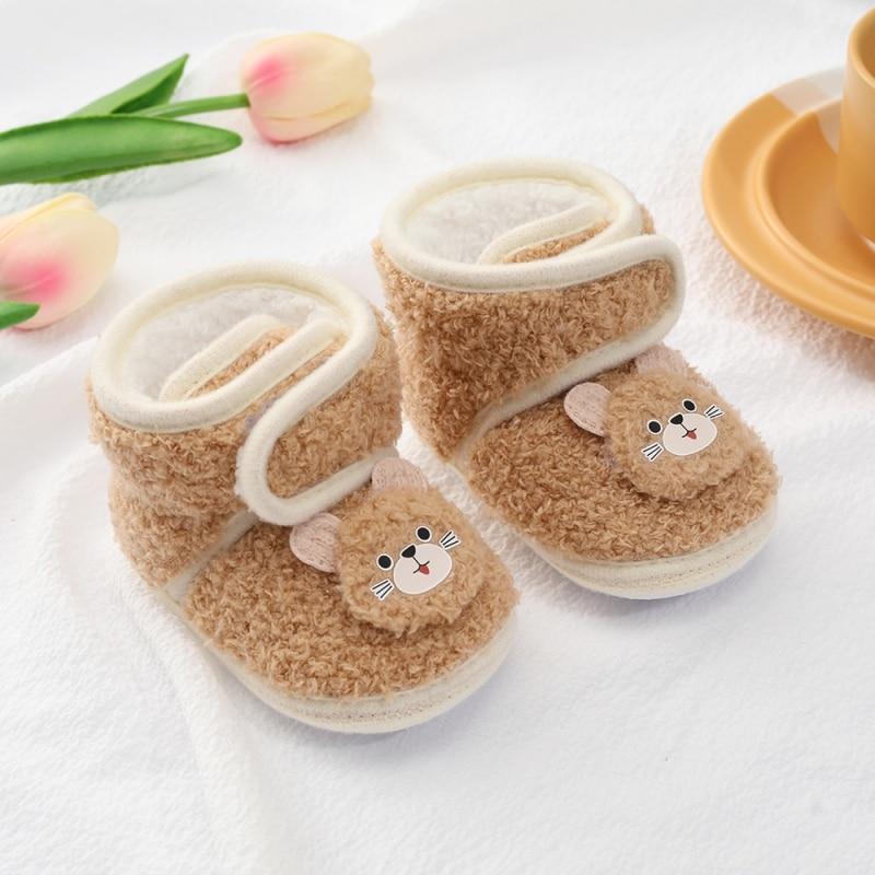 Buy Newborn Casual Baby Booties Baby Boys Girls Cute Cartoon Shoes Infant Toddler Soft Sole Anti ...