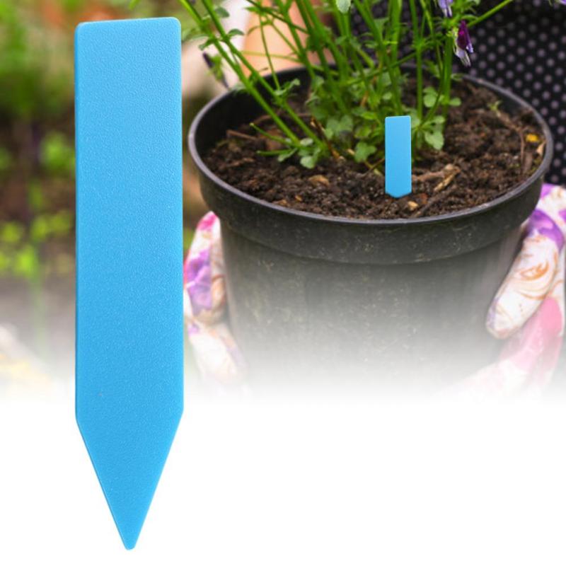 Buy 100 Pcs Plastic Flower Plant Seed Name Stake Tag Label Marker at ...