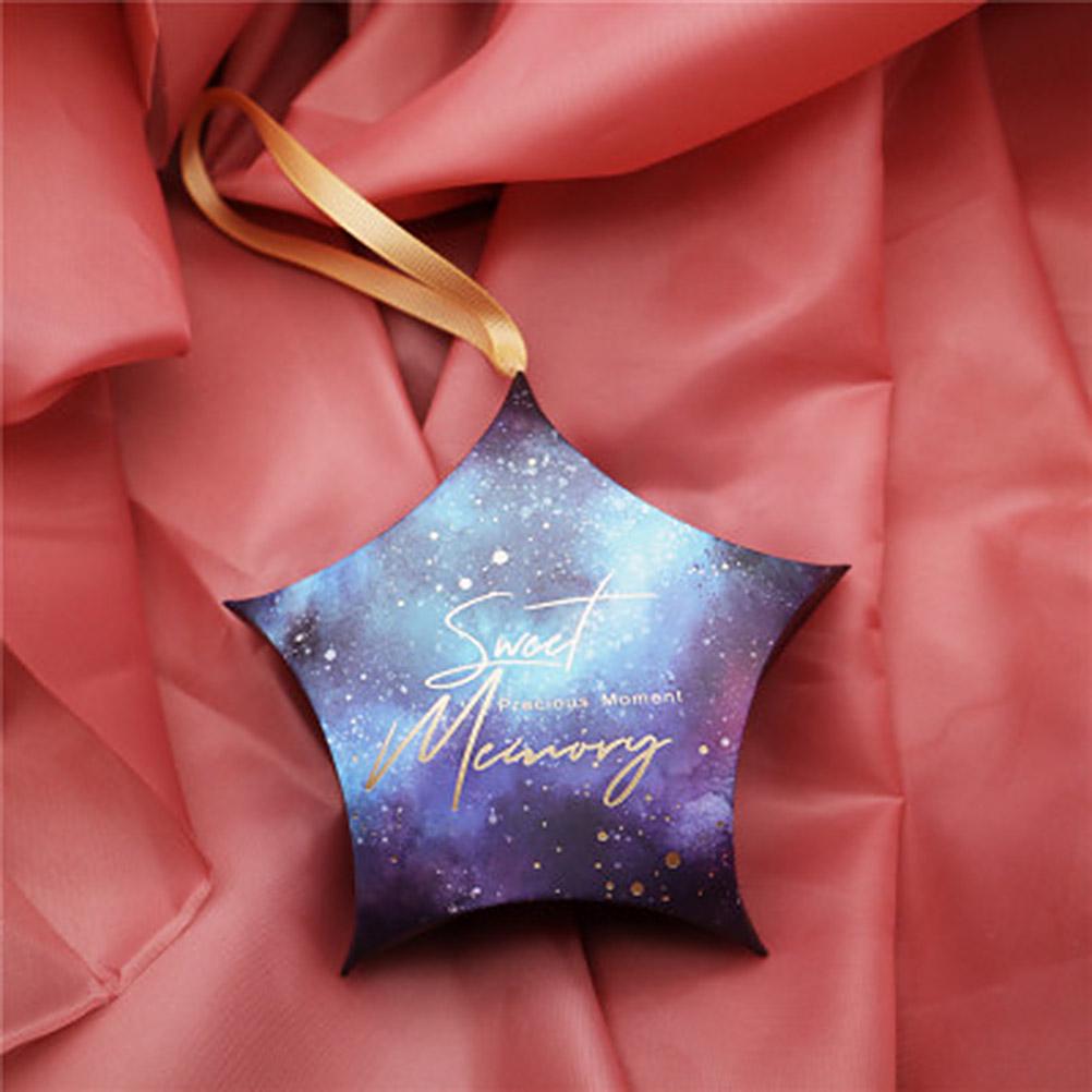 Buy 12pcs Candy Box Star Shape Cookies Cases Chocolate Cases Biscuits ...