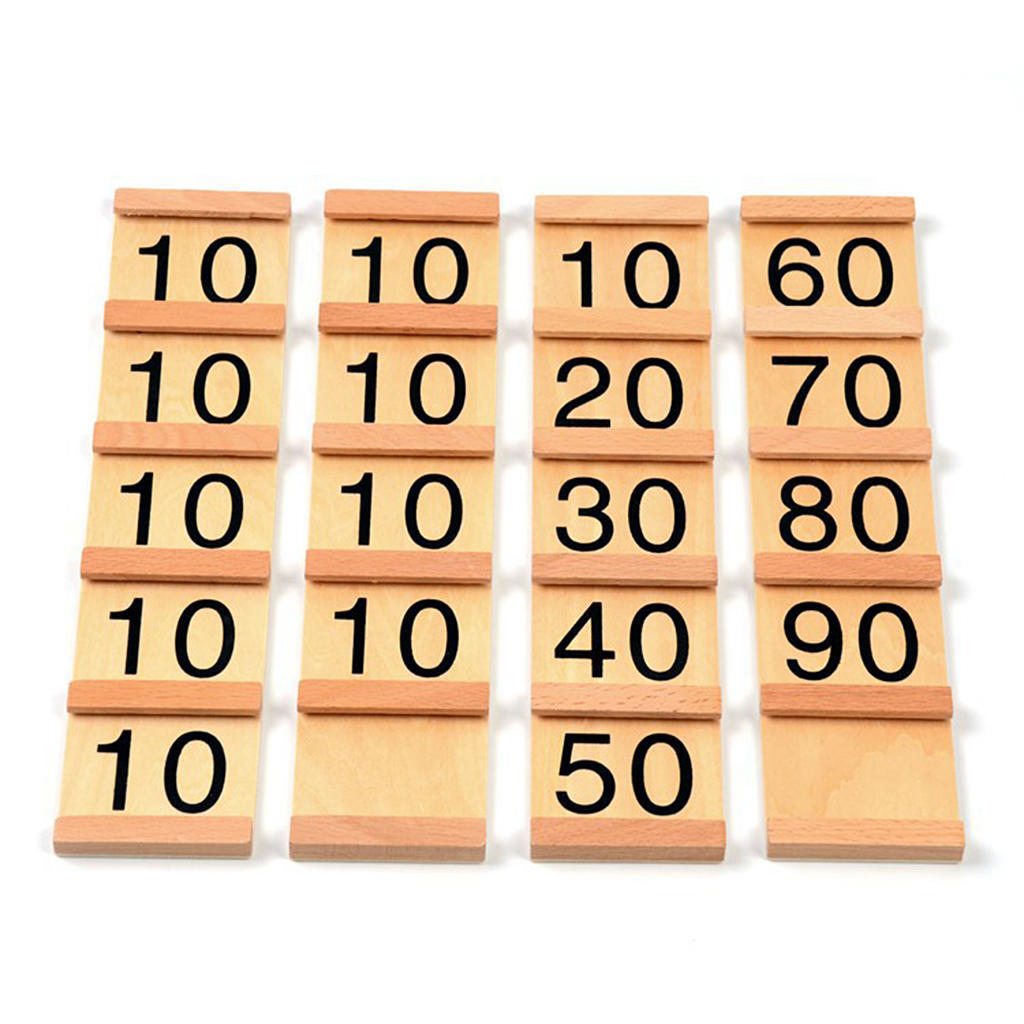 Buy Montessori Bank Game+Insert Number Board for Kids Math Counting ...