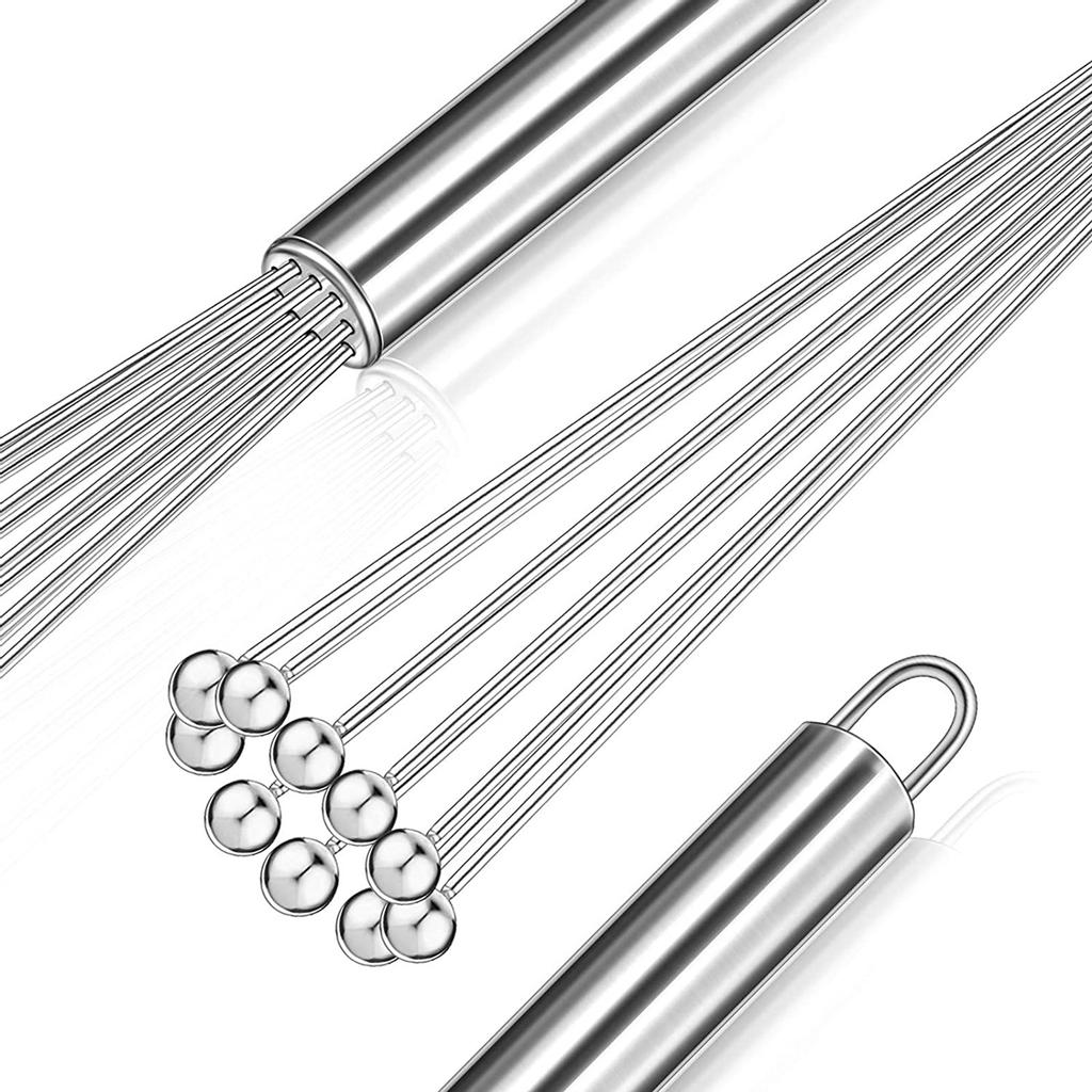 Buy Stainless Steel Glass Bead Beater Hand Held Butter Baking Appliance ...