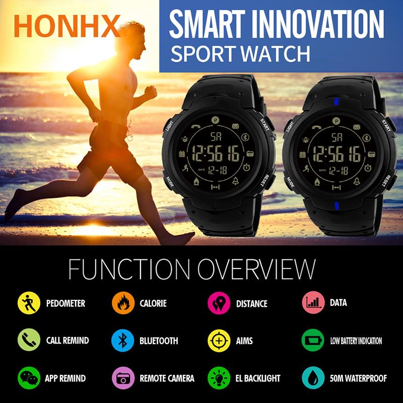 Buy Smart Electronic Watches Waterproof Bluetooth Sports Pedometer ...