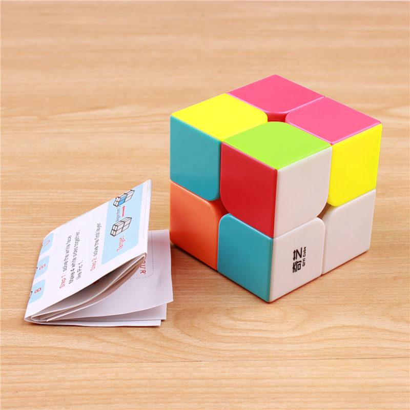 Cheap QIYI 2X2X2 Magic Speed CUBE Pocket Sticky PUZZLE Professional ...