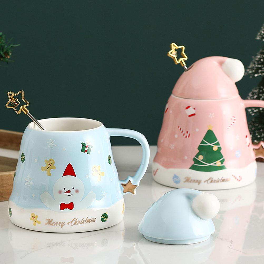 Cheap 1 Set of Christmas Ceramic Cup Ceramic Cup Coffee Cup Cup for ...