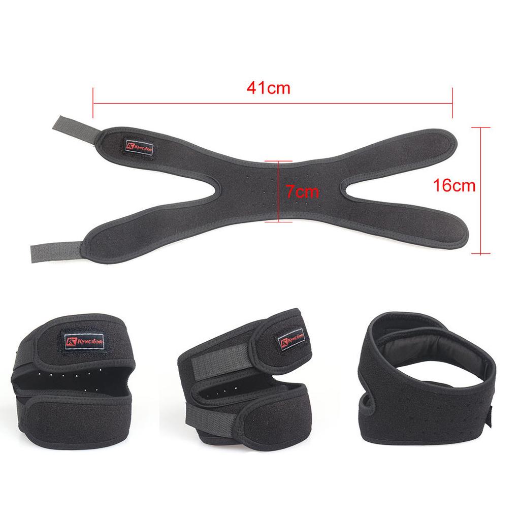 Buy Double Strap Knee Support Patella Tendon Brace Stabilizer Relieve ...